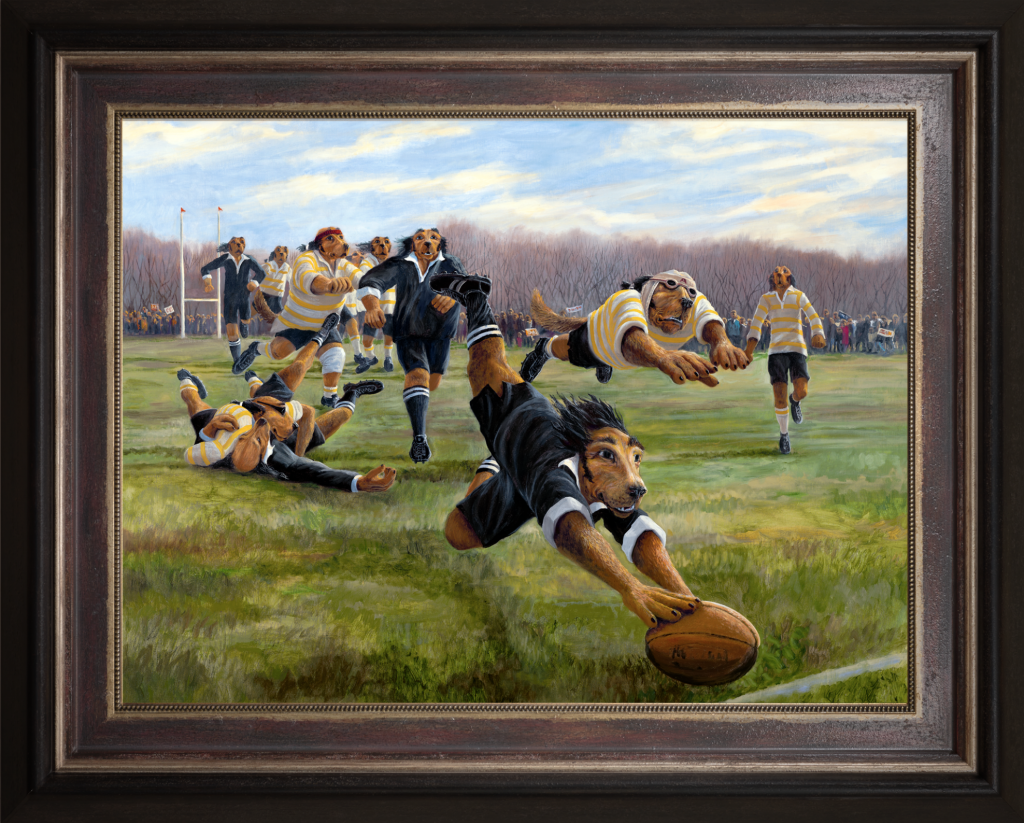 Studley and the Aviator – Ivan Clarke Gallery